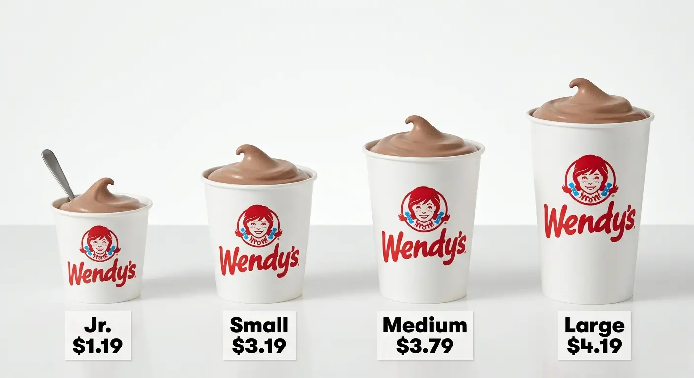 Wendy's Frosty Prices: Top Flavors, Sizes and Calories 2026